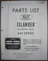 Eco Islander Parts
